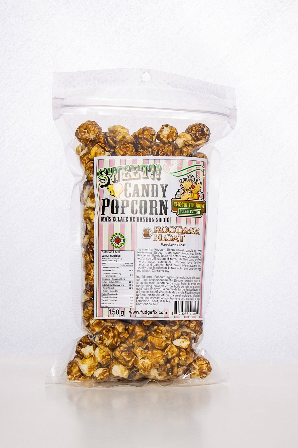 Candy Popcorn - Rootbeer Float 150g — Dutch Growers Regina