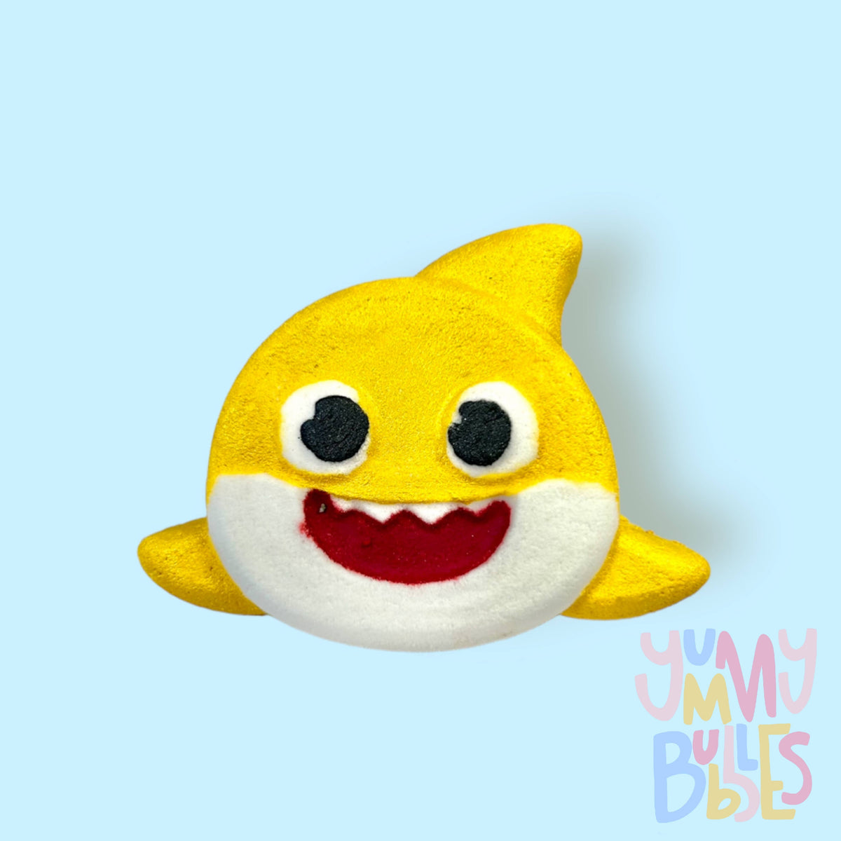 Character Bath Fizz - Yellow Shark Small - 120 g — Dutch Growers Regina