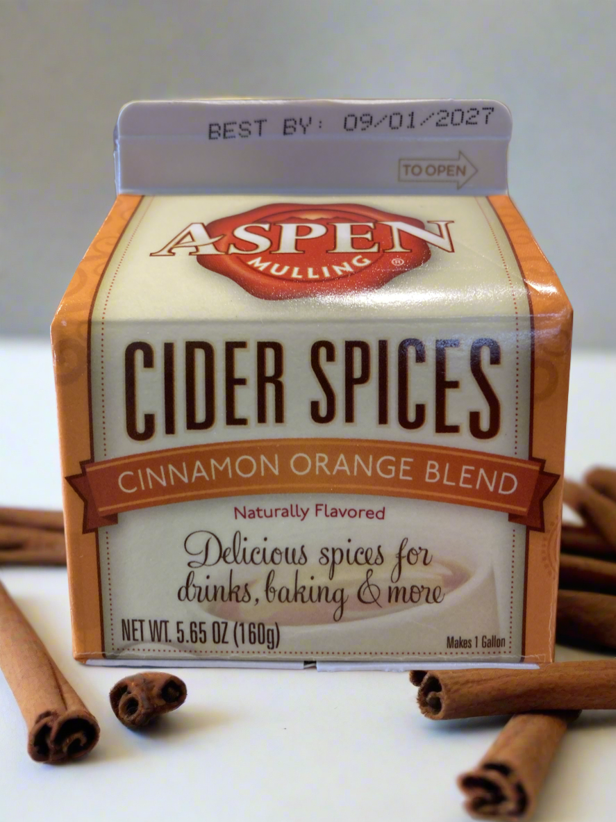 Aspen Spice Cinnamon Orange Carton — Dutch Growers Regina