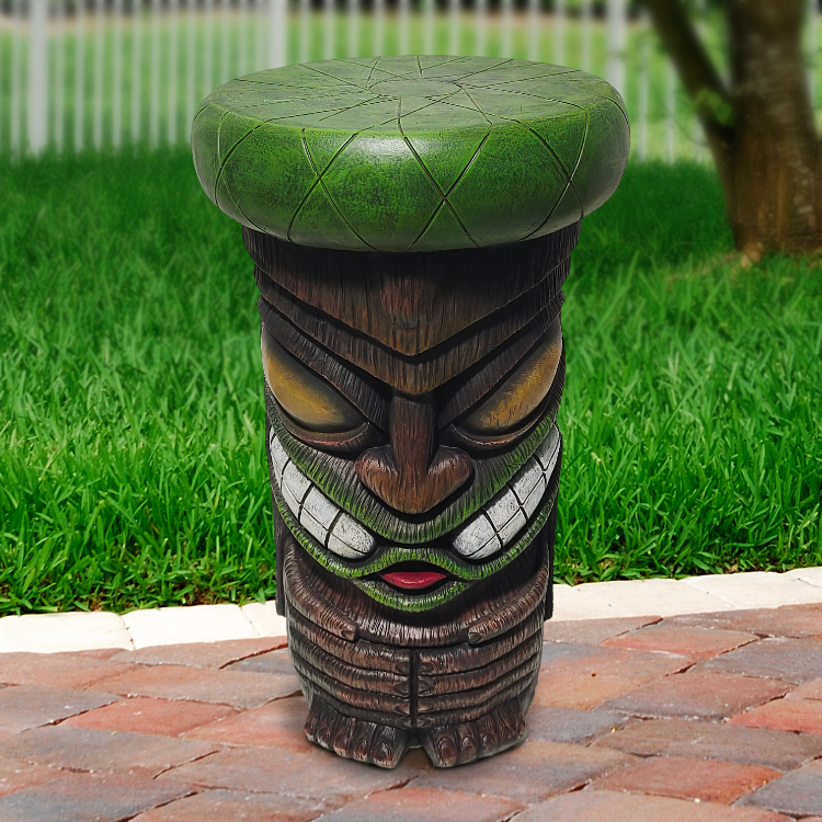 Tiki Stool Statue — Dutch Growers Regina
