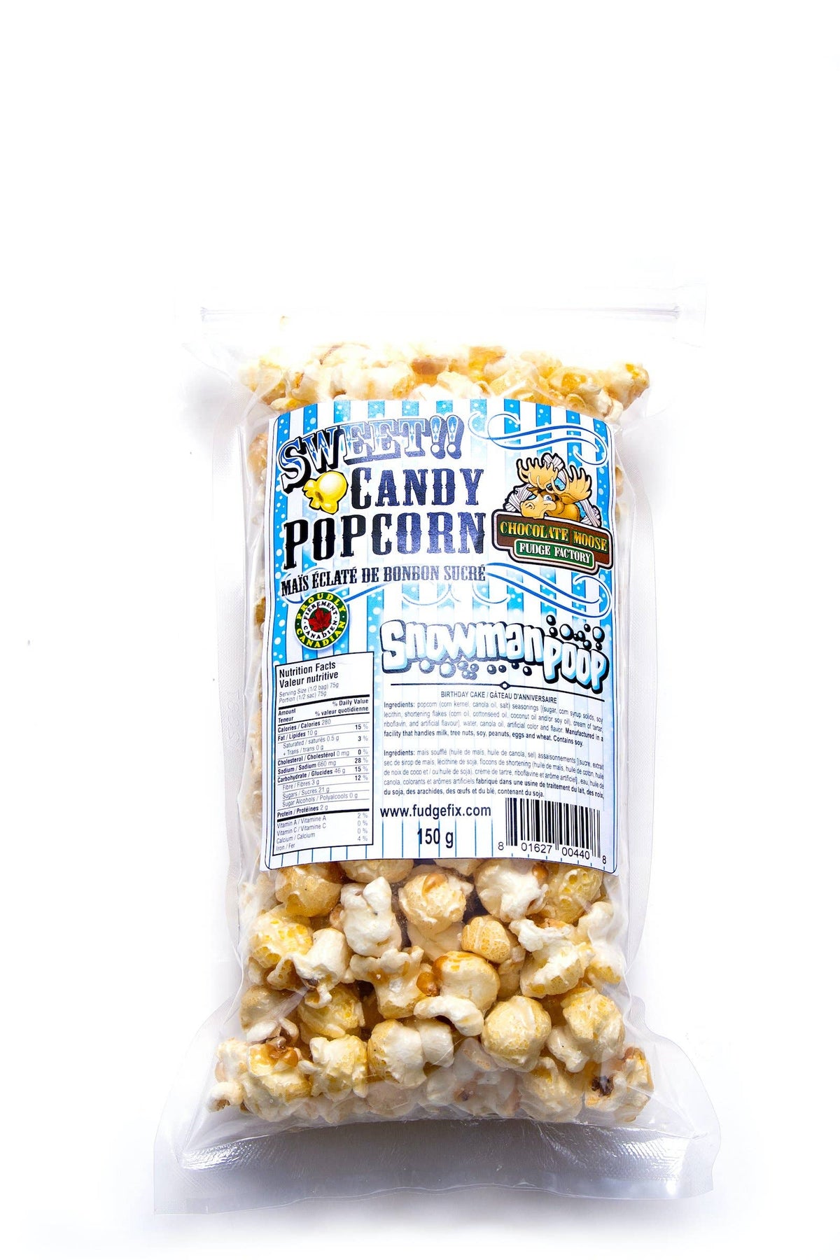 Candy Popcorn - Snowman Poop 150g — Dutch Growers Regina