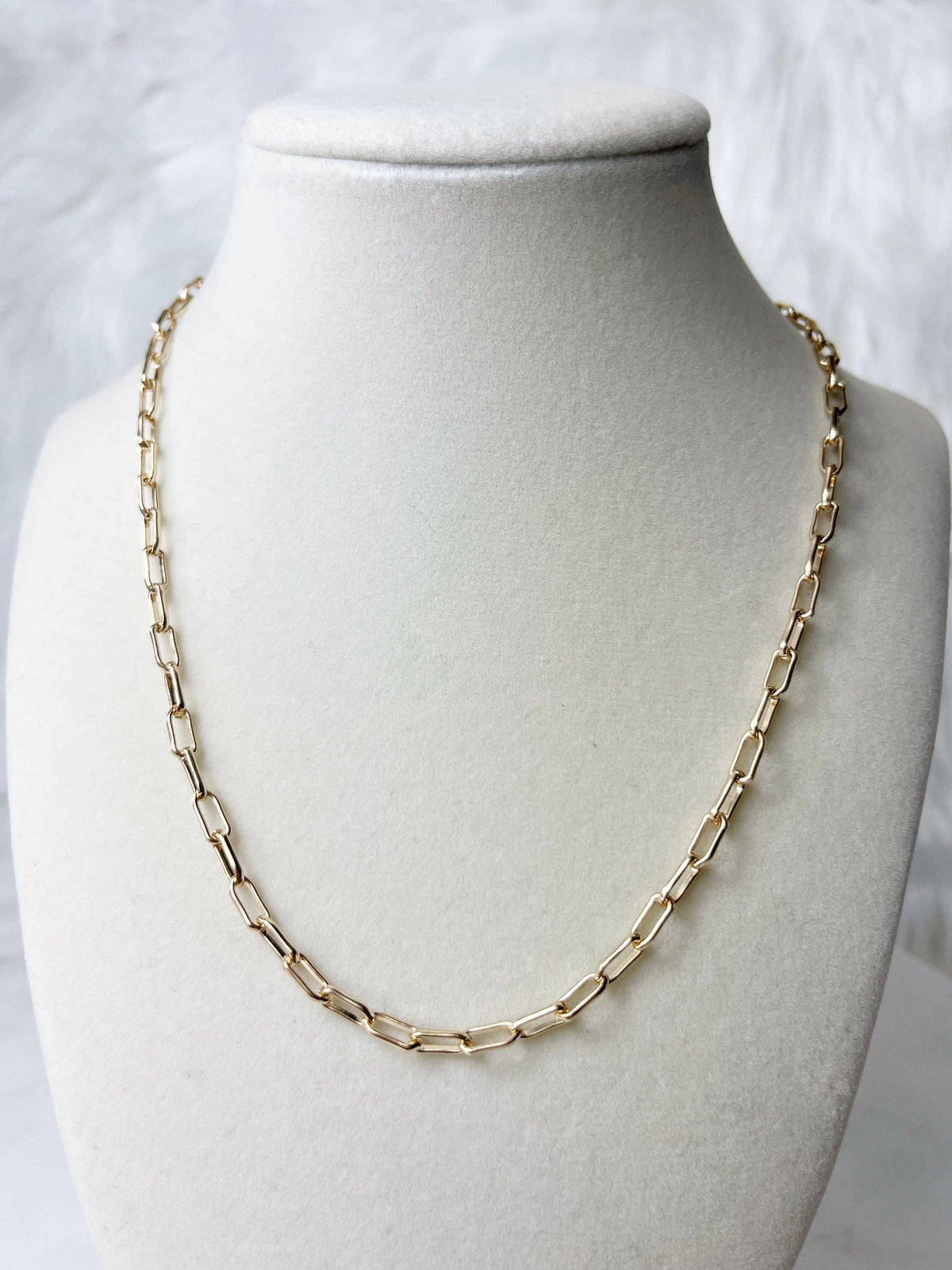 White Gold Small Open Link Chain — Dutch Growers Regina