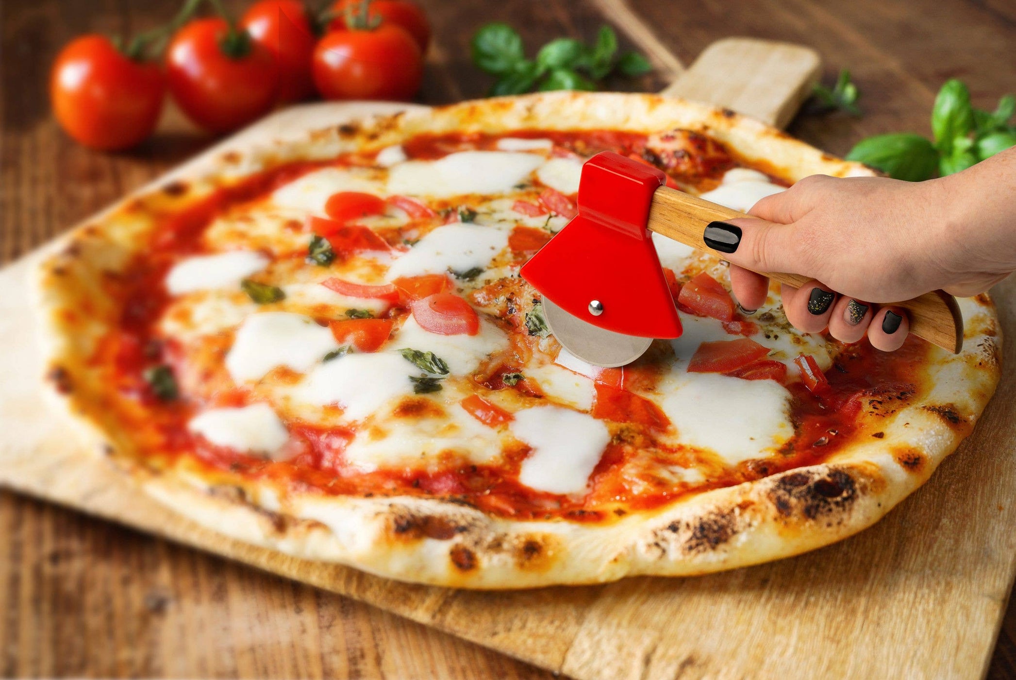 Modern Monkey Pie Splitter Pizza Cutter Wheel — Dutch Growers Regina