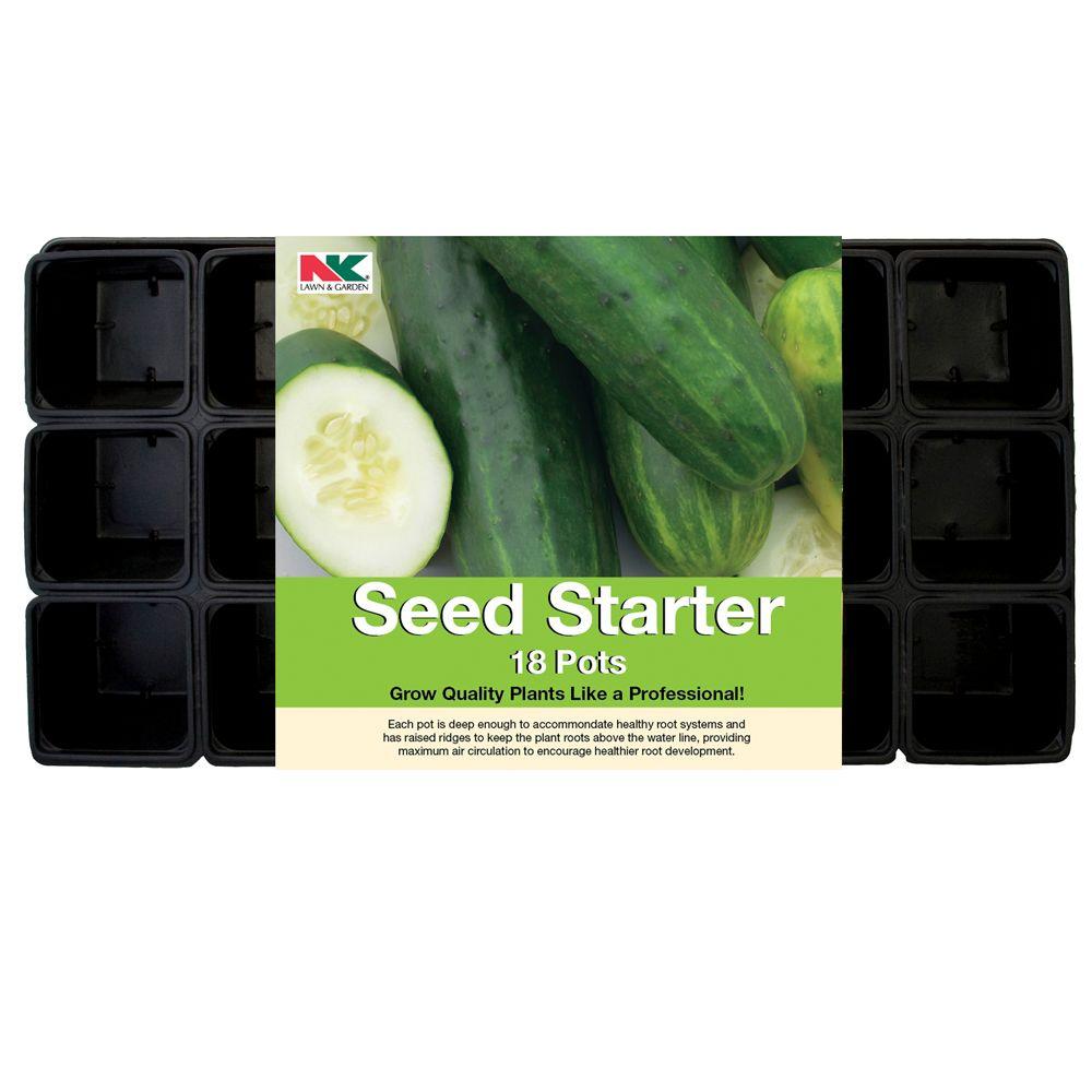 Jiffy seed start tray 18 pot — Dutch Growers Regina