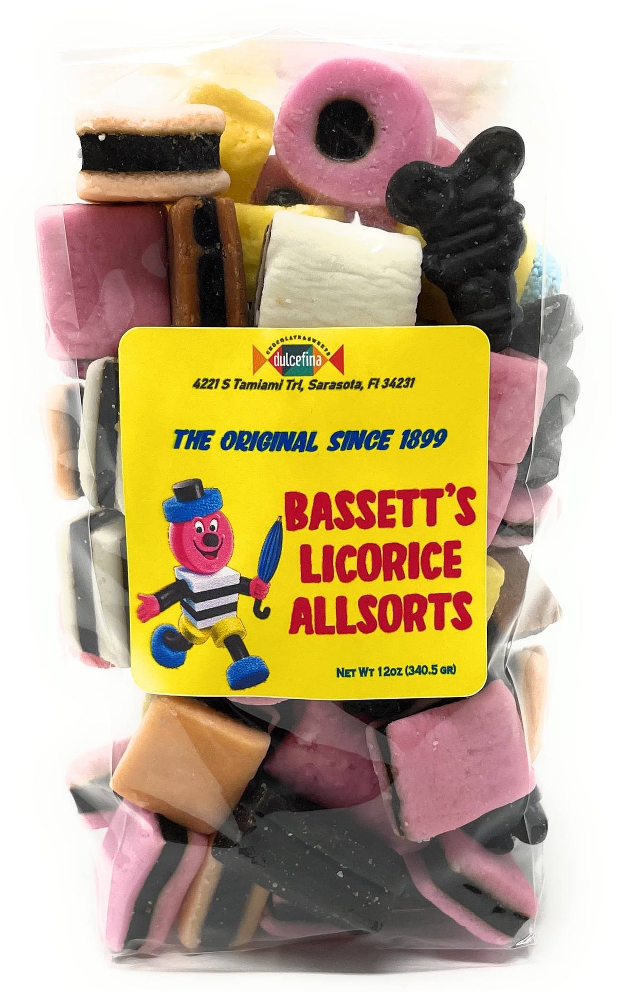 English Licorice Allsorts 12oz Bag — Dutch Growers Regina