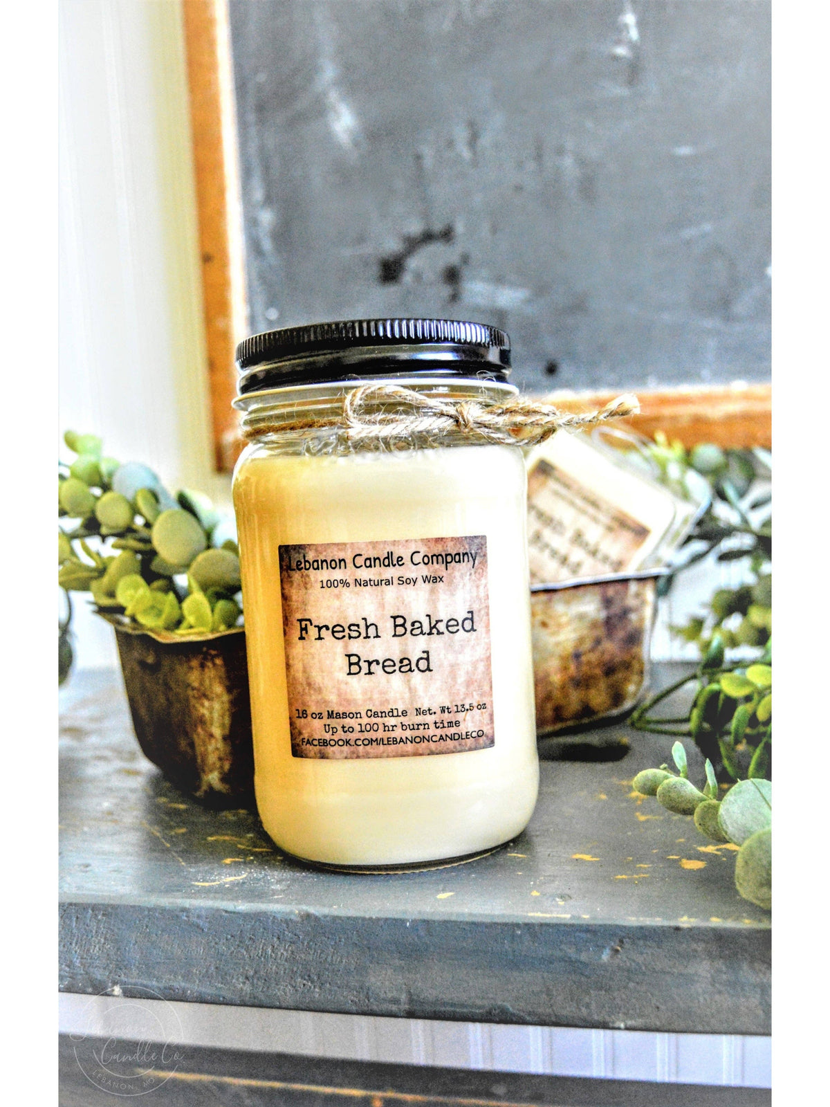 Fresh Baked Bread Scented Candle — Dutch Growers Regina