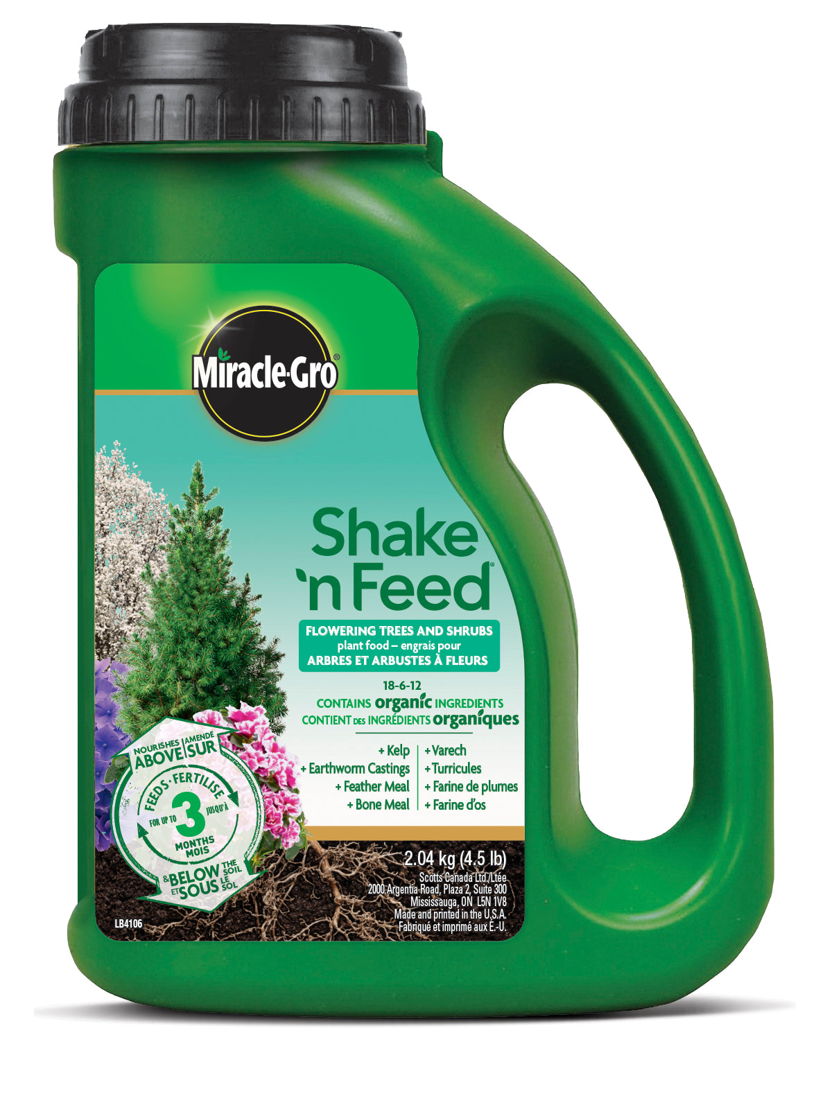 Shake n' Feed - Miracle-Gro - Trees, shrubs and evergreen 2.04 kg ...